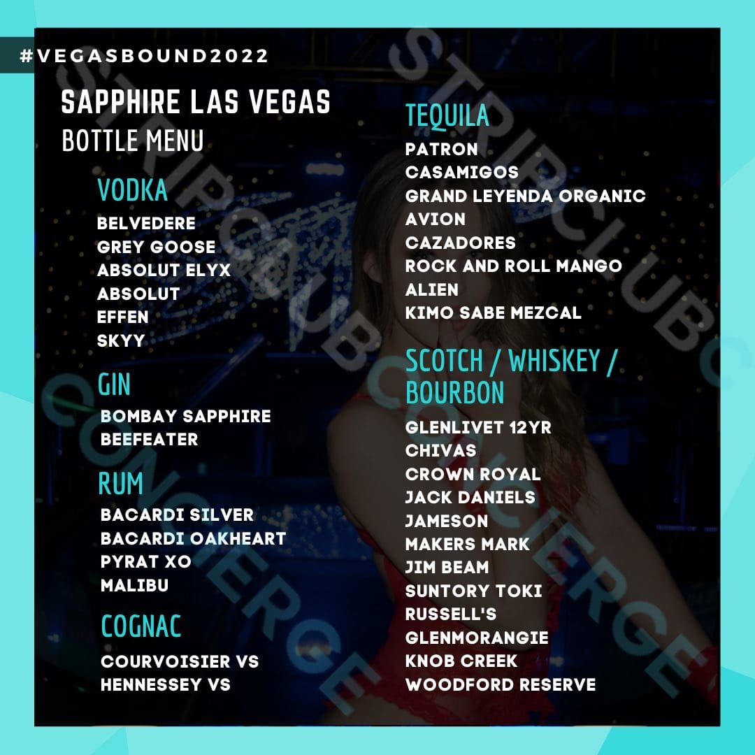 Sapphire Las Vegas Guide [FREE Limo] | Strip Club Concierge